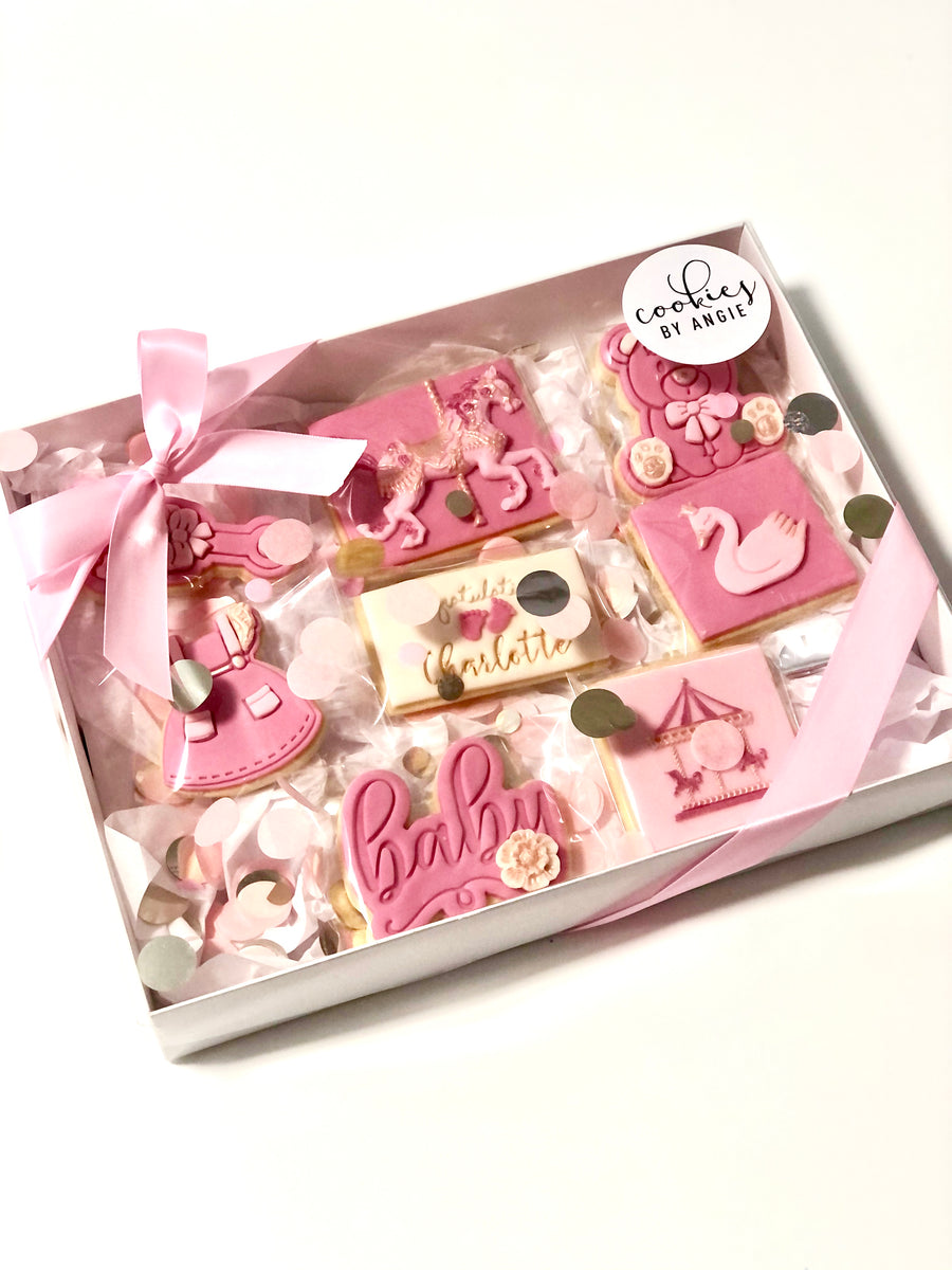 New Baby Cookie gifts – Cookies by Angie